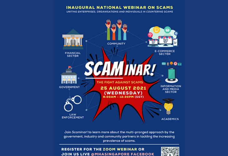 MHA’s Webinar on Scams: “Scaminar! The Fight against Scams” - Singapore ...