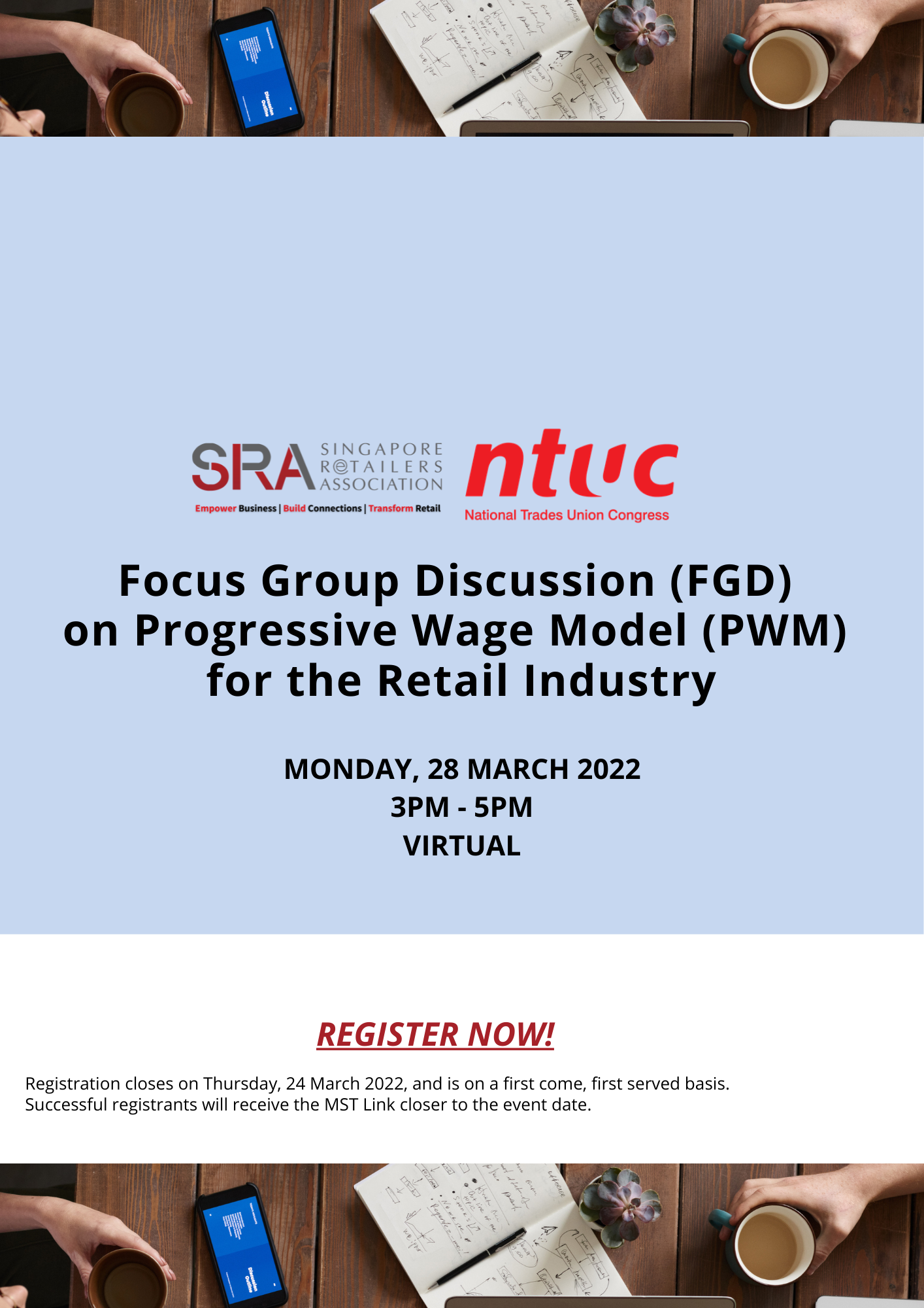 Focus Group Discussion on Progressive Wage Model (PWM) for the Retail ...