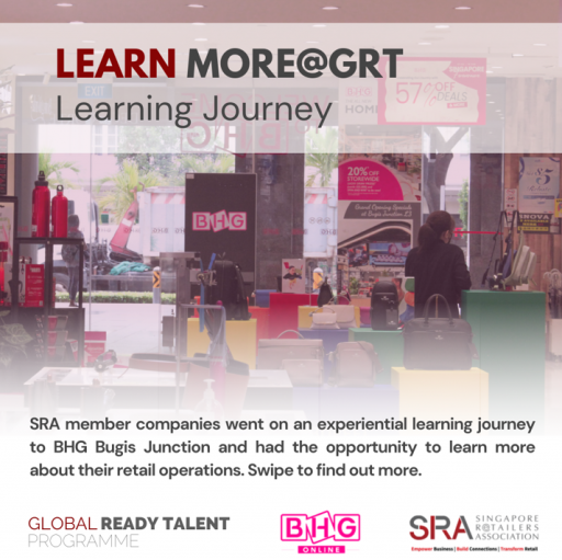 Learn More@GRT: Learning Journey at BHG Bugis Junction - Singapore ...