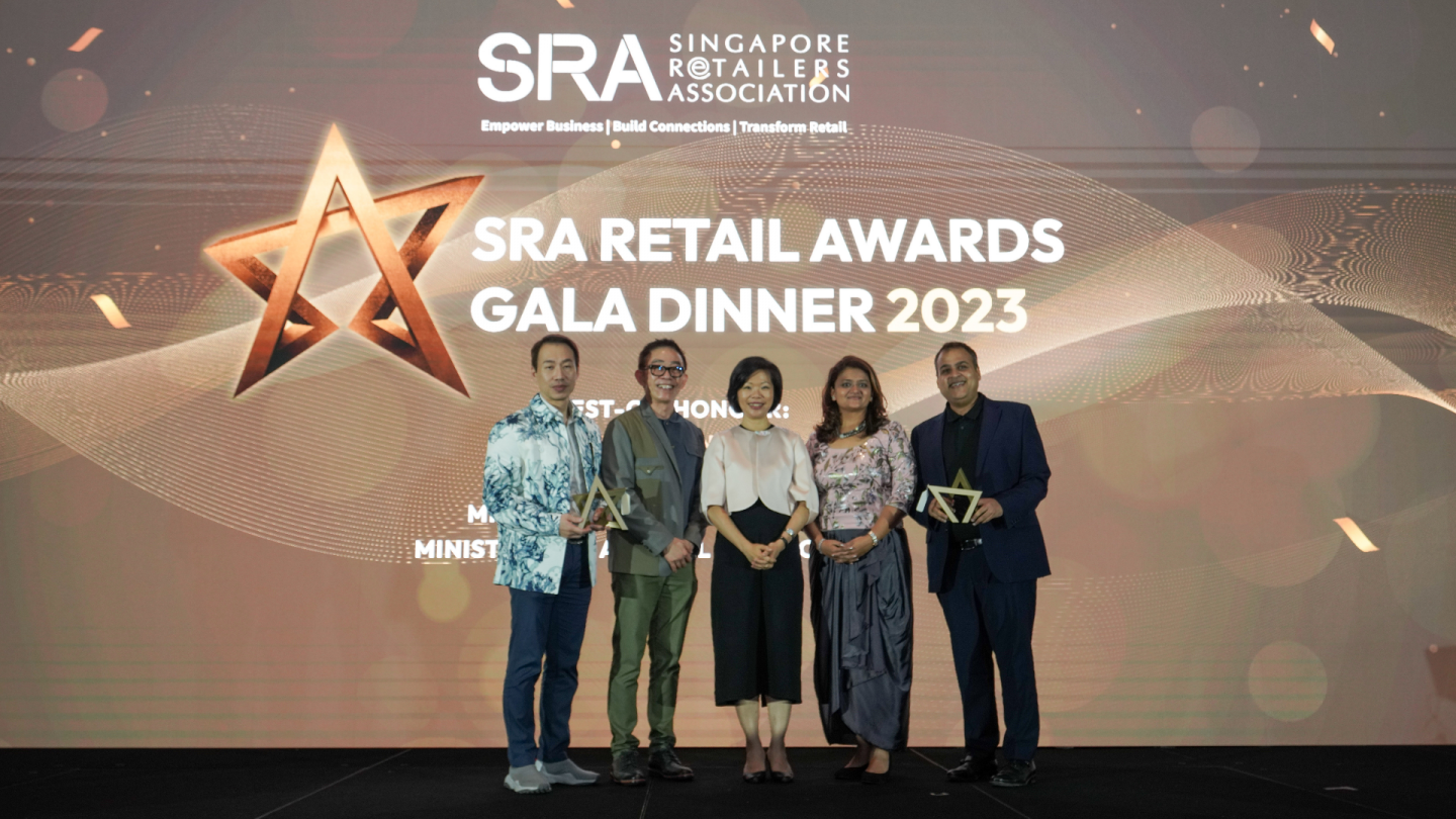SRA Retail Awards Gala Dinner 2023 - Singapore Retailers Association